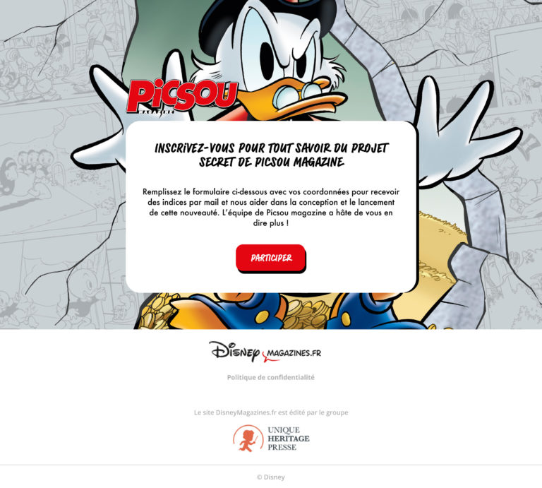 PICSOU se lance dans un nouveau projet, une nouvelle aventure en 2023 ! – Unique Heritage Media